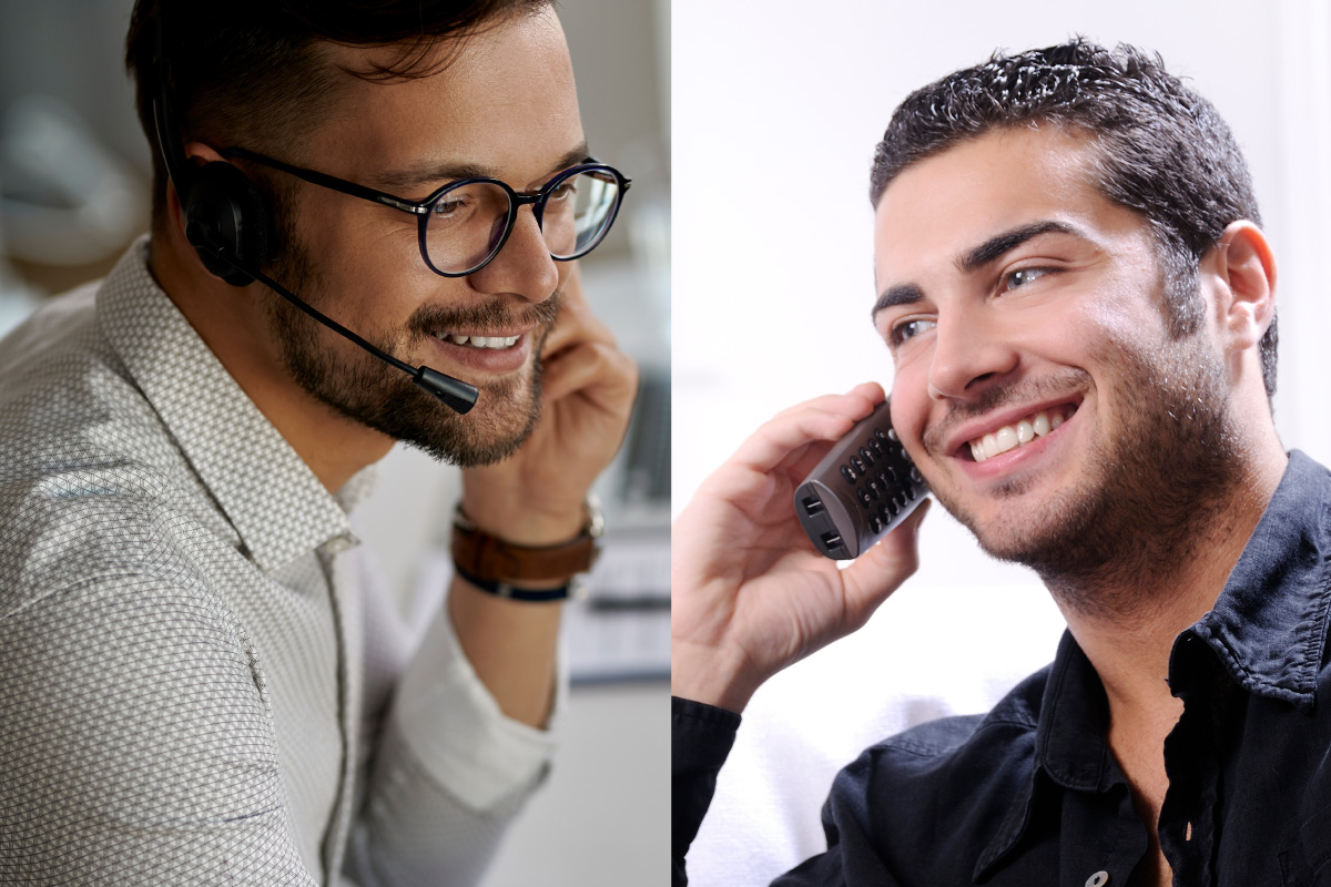 Wireless Headset vs. a Cordless Phone | F2F Telecommunications